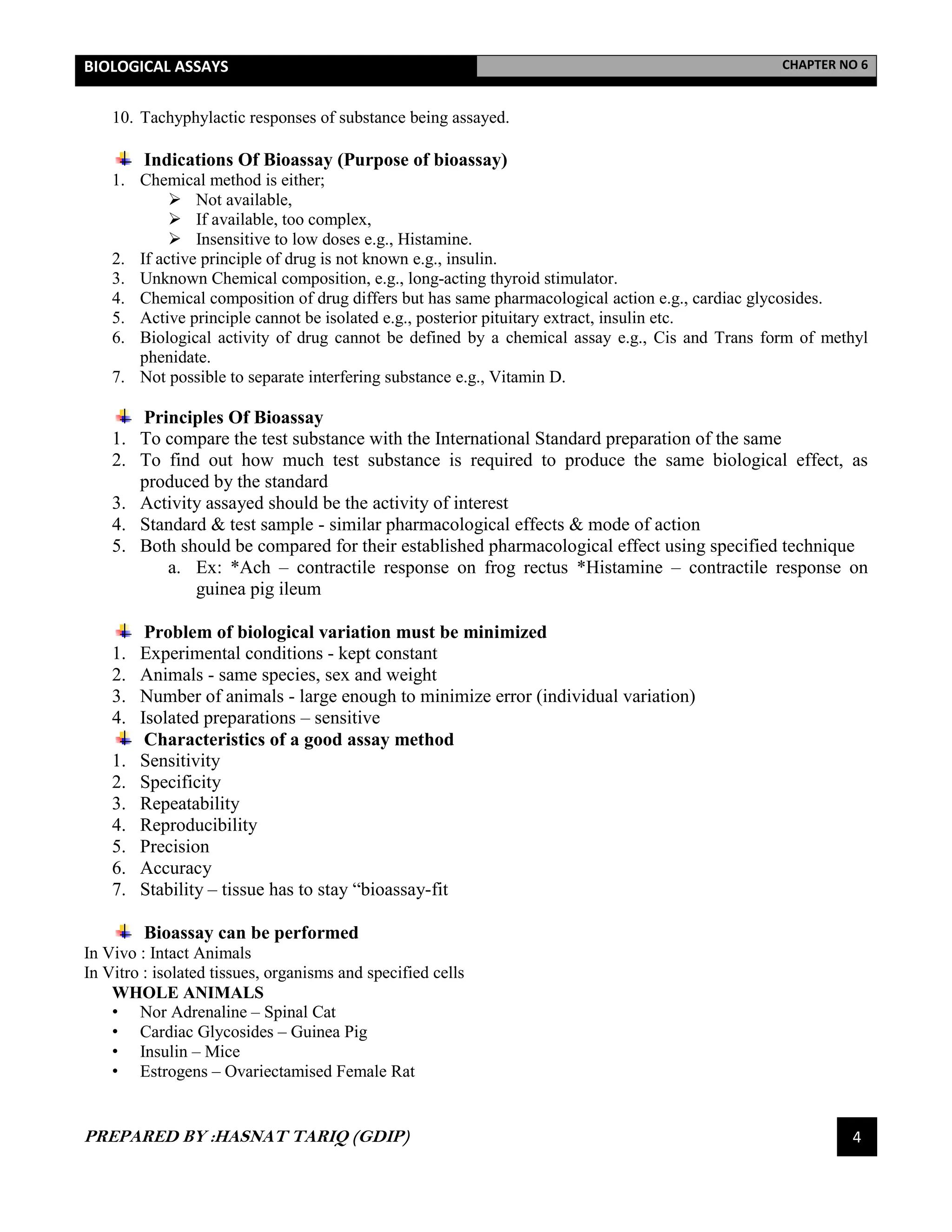 BIOLOGICAL ASSAY OF ANTIBIOTICS , VITAMIN D , DIGOXIN & INSULIN | PDF