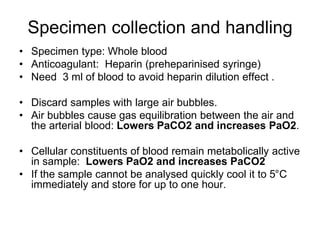 6.arterial blood gas analysis (2).ppt | Lung and Respiratory Health ...