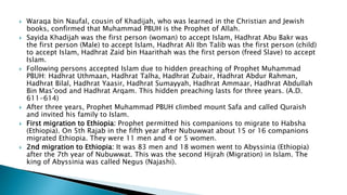 6.Life Of Holy Prophet.pptx for more like this contact with me | PPT