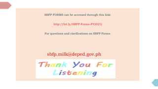 6. SBFP-FORMS-2021-2022.pptx FOR NUTRITION AND HEALTH | PPTX