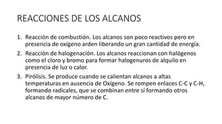 6. Reacciones. Orgánica y tipos de reacciones | PDF