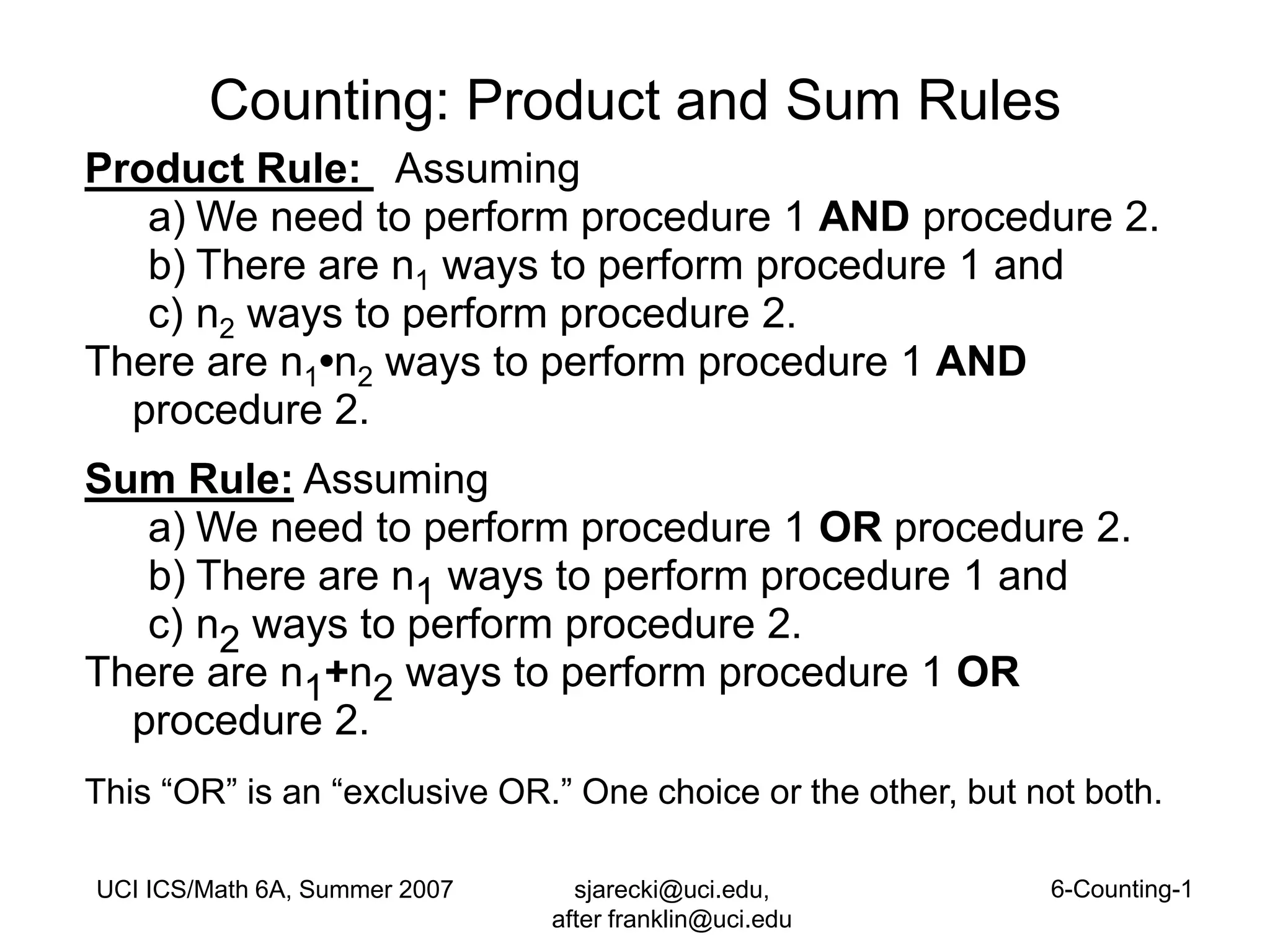 Countig Principles for First Year University.ppt