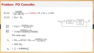 PI,PD PID Controllers with problems التحكم الخطى | PPT