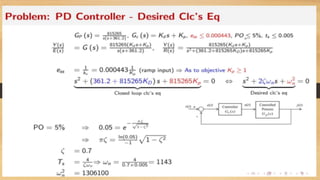 PI,PD PID Controllers with problems التحكم الخطى | PPT