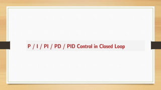 PI,PD PID Controllers with problems التحكم الخطى | PPT