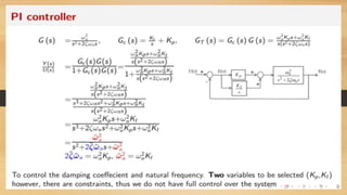 PI,PD PID Controllers with problems التحكم الخطى | PPT