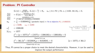 PI,PD PID Controllers with problems التحكم الخطى | PPT