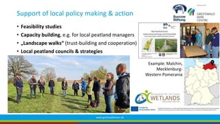 Enhanced action and stakeholder engagement for sustainable peatland ...
