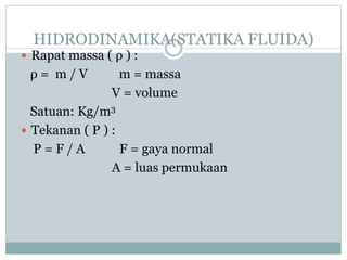 Materi tentang .-Fluida-1.66677889900ppt | PPT