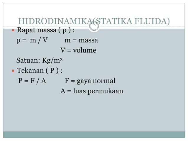 Materi tentang .-Fluida-1.66677889900ppt | PPT