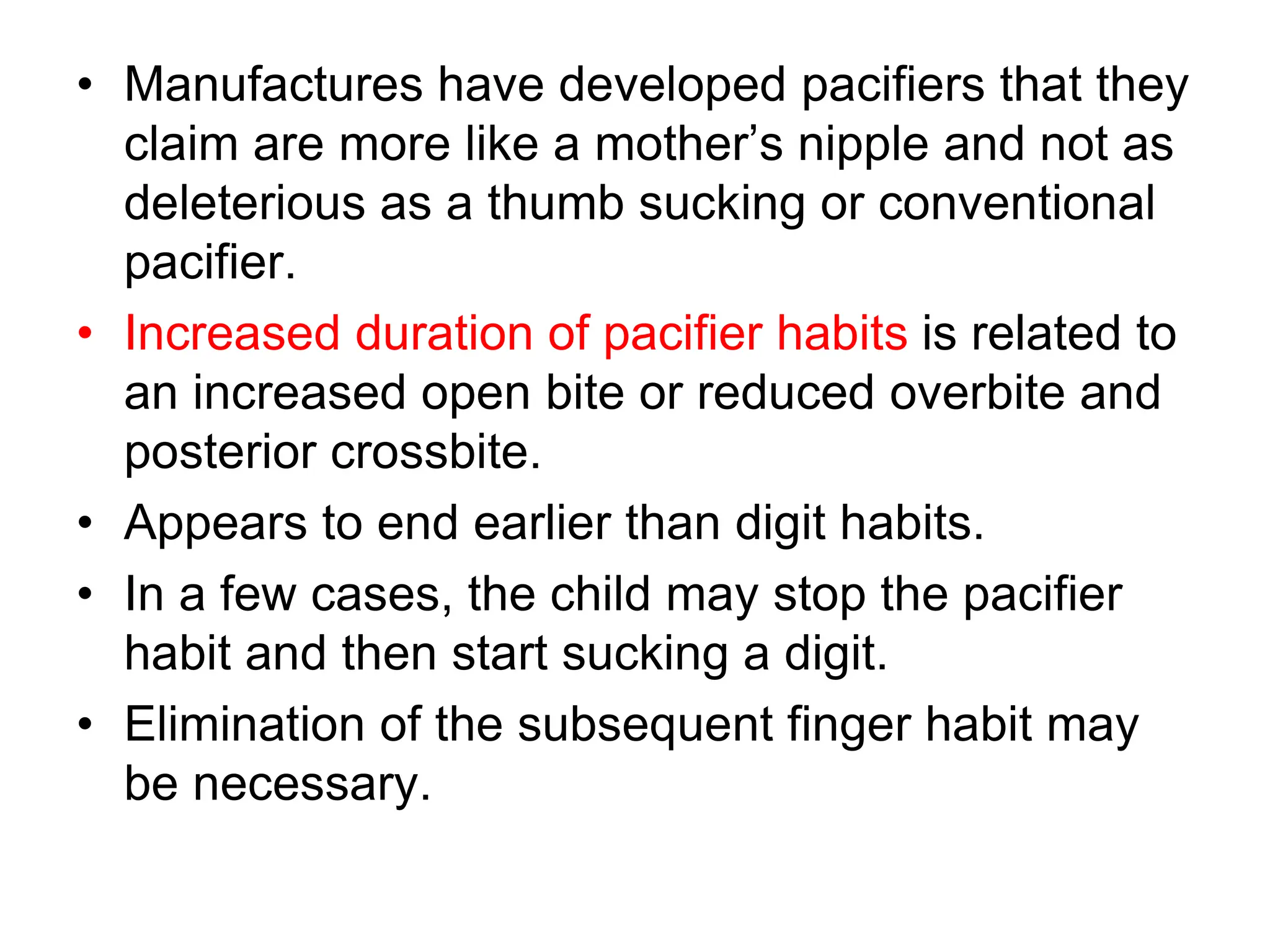 Oral Habits management & treatment plan. | PPTX
