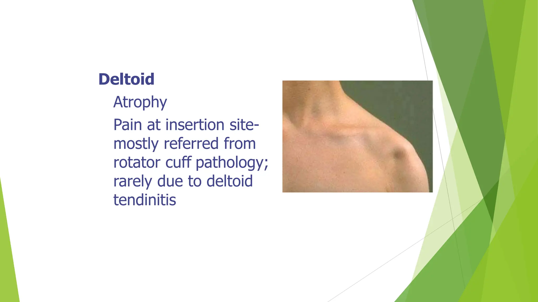 Shoulder Examinations and assessment PPT | PPTX
