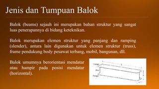 6. Mekanika Bahan - Geser dan Bending Pada Balok.pptx