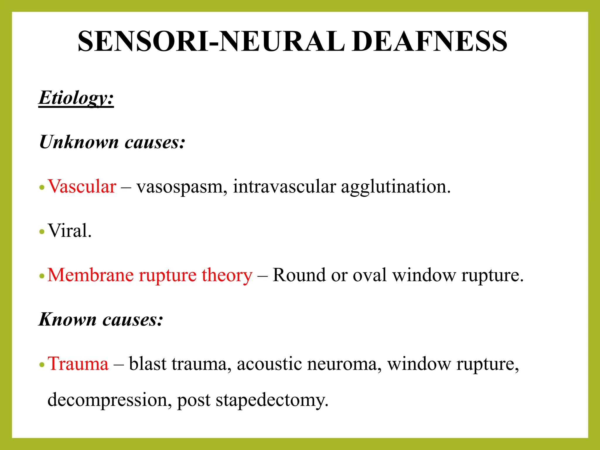 6. DISEASES OF INNER EAR POWERPOINT PRESENTATION | PPTX
