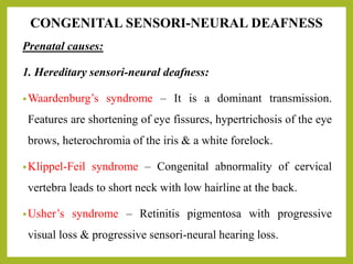 6. DISEASES OF INNER EAR POWERPOINT PRESENTATION | PPTX | Ear, Nose and ...