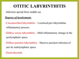6. DISEASES OF INNER EAR POWERPOINT PRESENTATION | PPTX