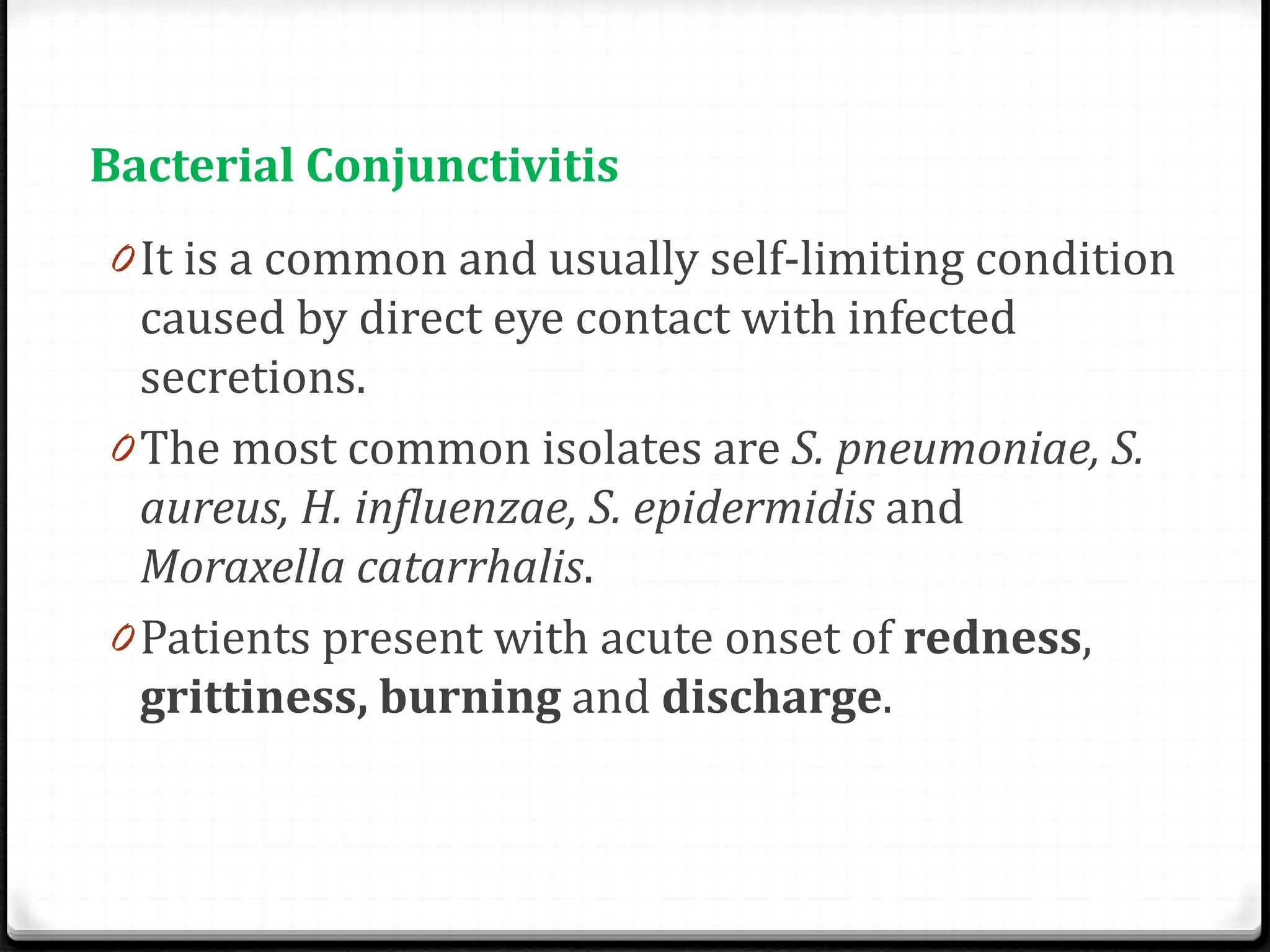 Red eye with Differentials and sample causes | PDF