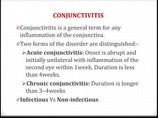 Red eye with Differentials and sample causes | PDF