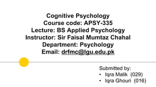 6. Sensory Memory and its types, and Short-term Memory.pptx