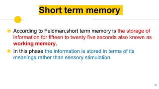 6. Sensory Memory and its types, and Short-term Memory.pptx
