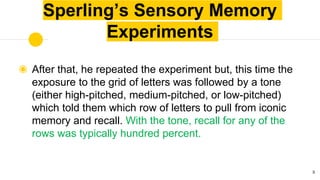 6. Sensory Memory and its types, and Short-term Memory.pptx