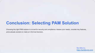 The Critical Role of Privileged Access Management (PAM) in ...