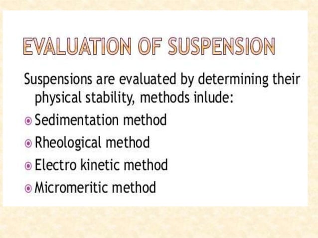 BIPHASIC LIQUID DOSAGE FORM- SUSPENSION.pptx | Chemistry | Science