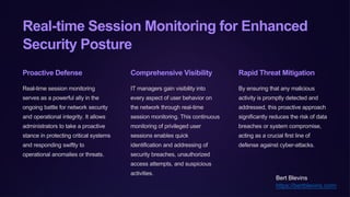 Enhancing Security with Session Monitoring in Privileged Access Management | PPT