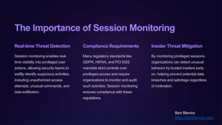 Enhancing Security with Session Monitoring in Privileged Access Management | PPT