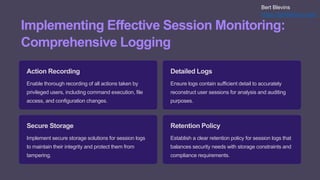 Enhancing Security with Session Monitoring in Privileged Access Management | PPT