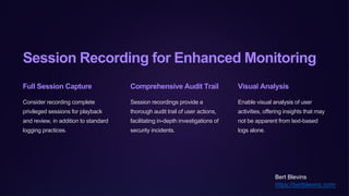 Enhancing Security with Session Monitoring in Privileged Access Management | PPT
