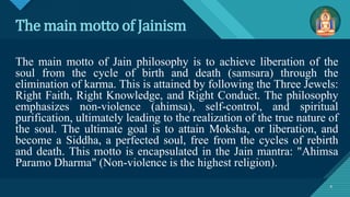Jaina Philosophy : An Ancient Indian Wisdom | PPTX
