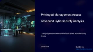 Advanced Techniques for Cyber Security Analysis and Anomaly Detection ...