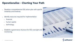 Archimides Panagotides- Software AG: Charting Your Course in ESG Integration | PPT