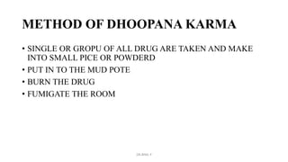 6.VAYU SHUDDHI PRAKARA(Air Purification Method in Ayurveda .pptx
