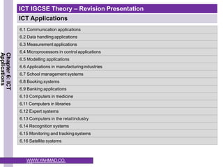 ICT Applications convertido.pptx (Stage 10) | PPTX