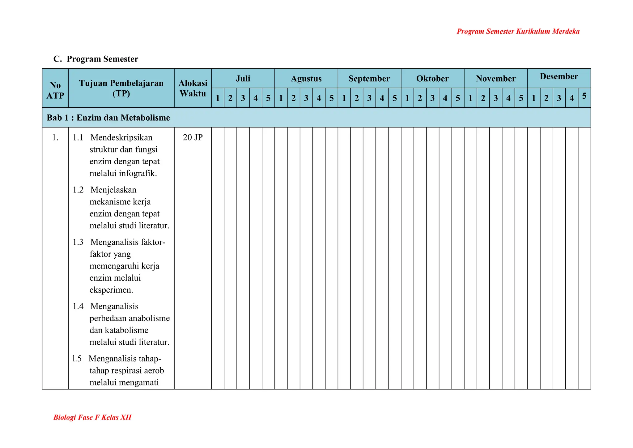 Program semester Kurikulum Merdeka Tahun 2024.docx