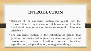 6. Endocrine disorder introduction.pdf ch | PDF