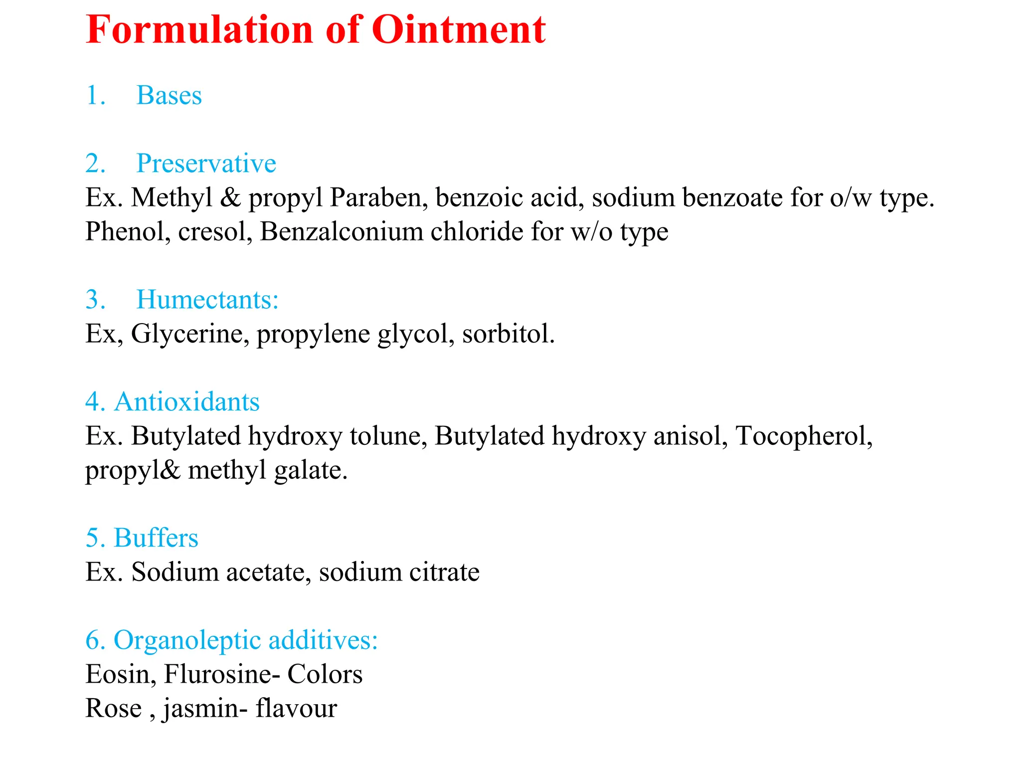 6. ointments.pptx Pharmaceutics II ER 1991 | PPTX