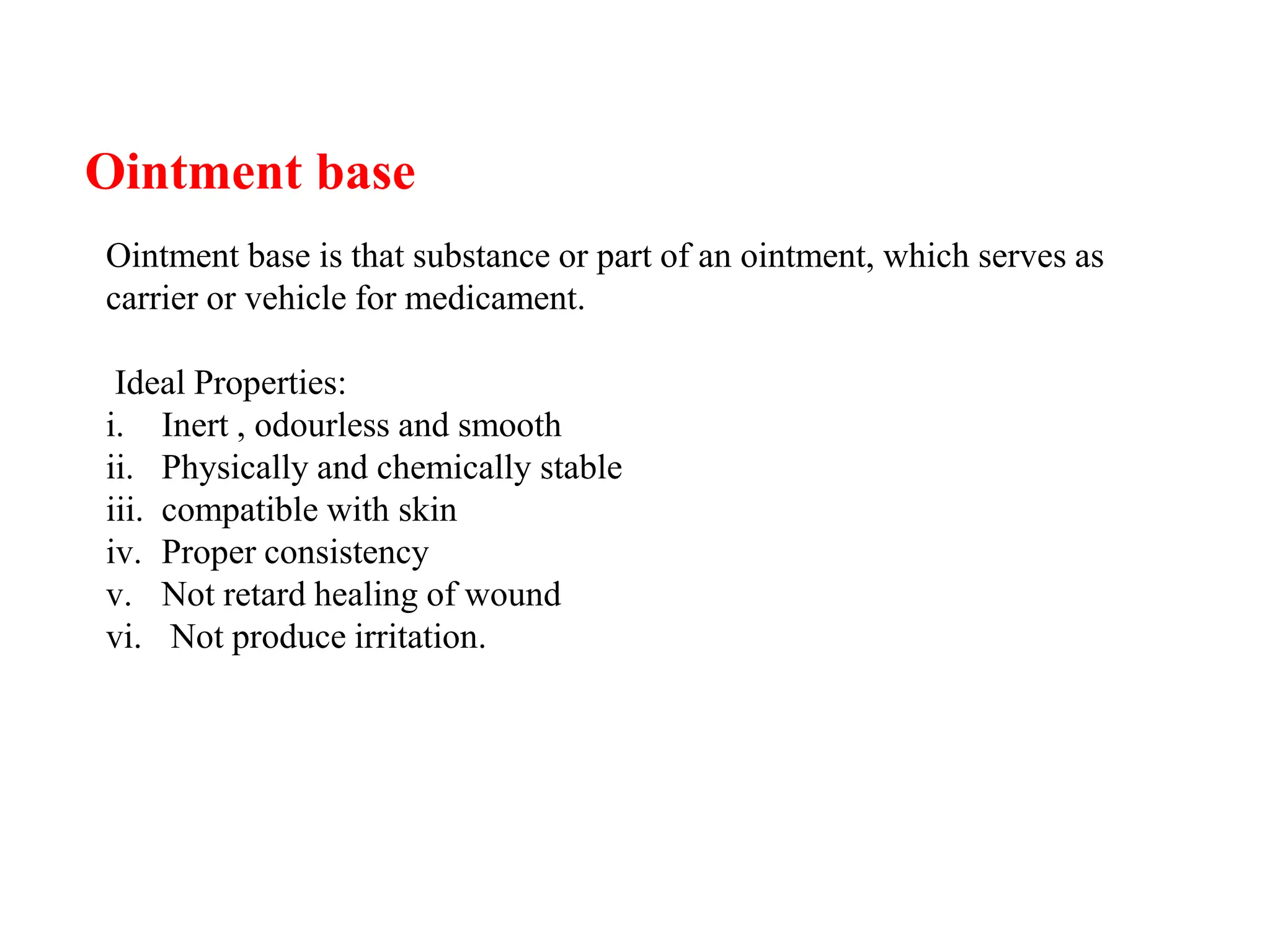 6. ointments.pptx Pharmaceutics II ER 1991 | PPTX