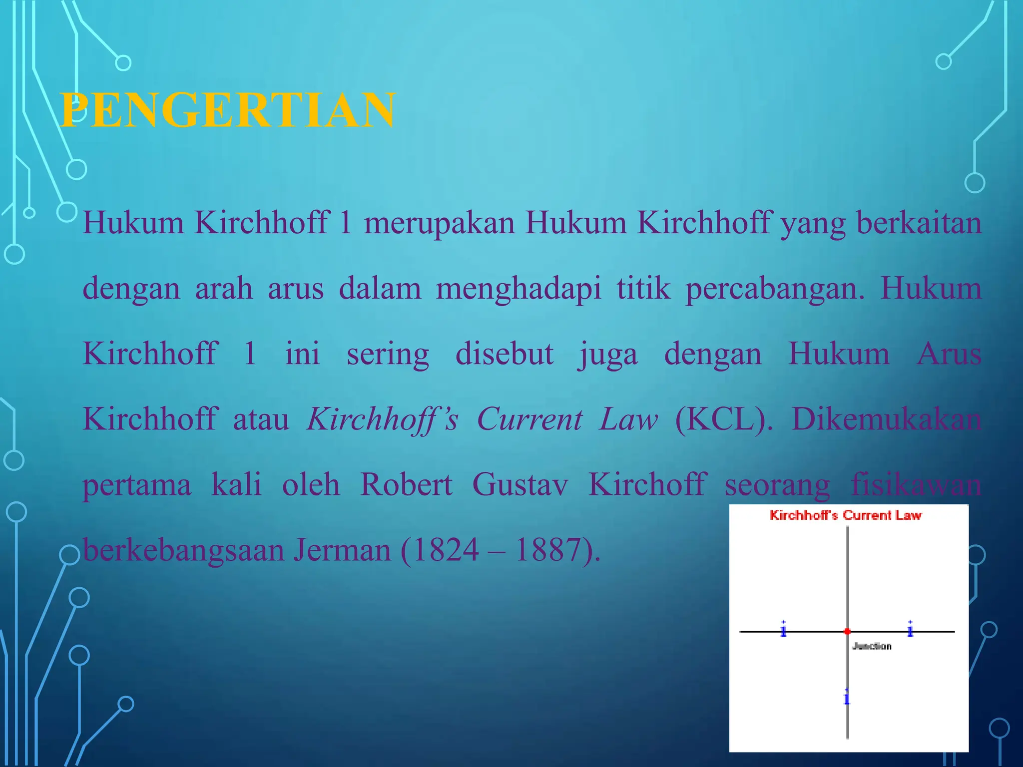 Listrik Dinamis: "Hukum Kirchoff 1".pptx