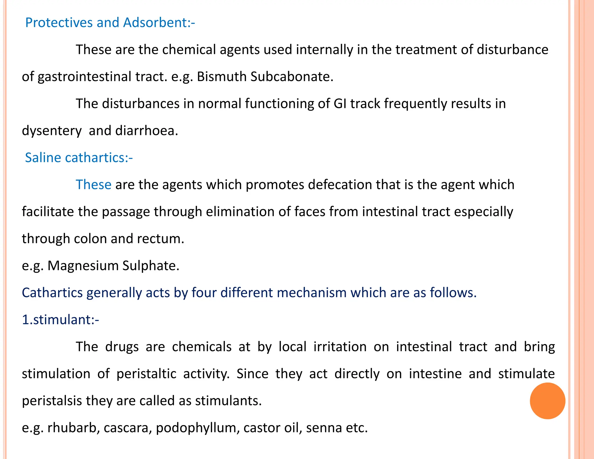 Gastrointestinal agents- Introduction and Classification | PPT ...