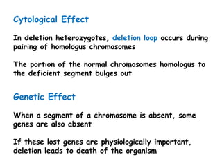 6. Chromosomal aberrations - Structural | PPT