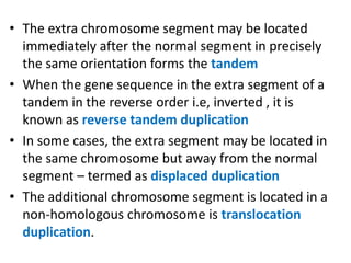 6. Chromosomal aberrations - Structural | PPT