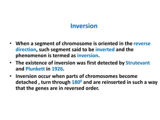 6. Chromosomal aberrations - Structural | PPT