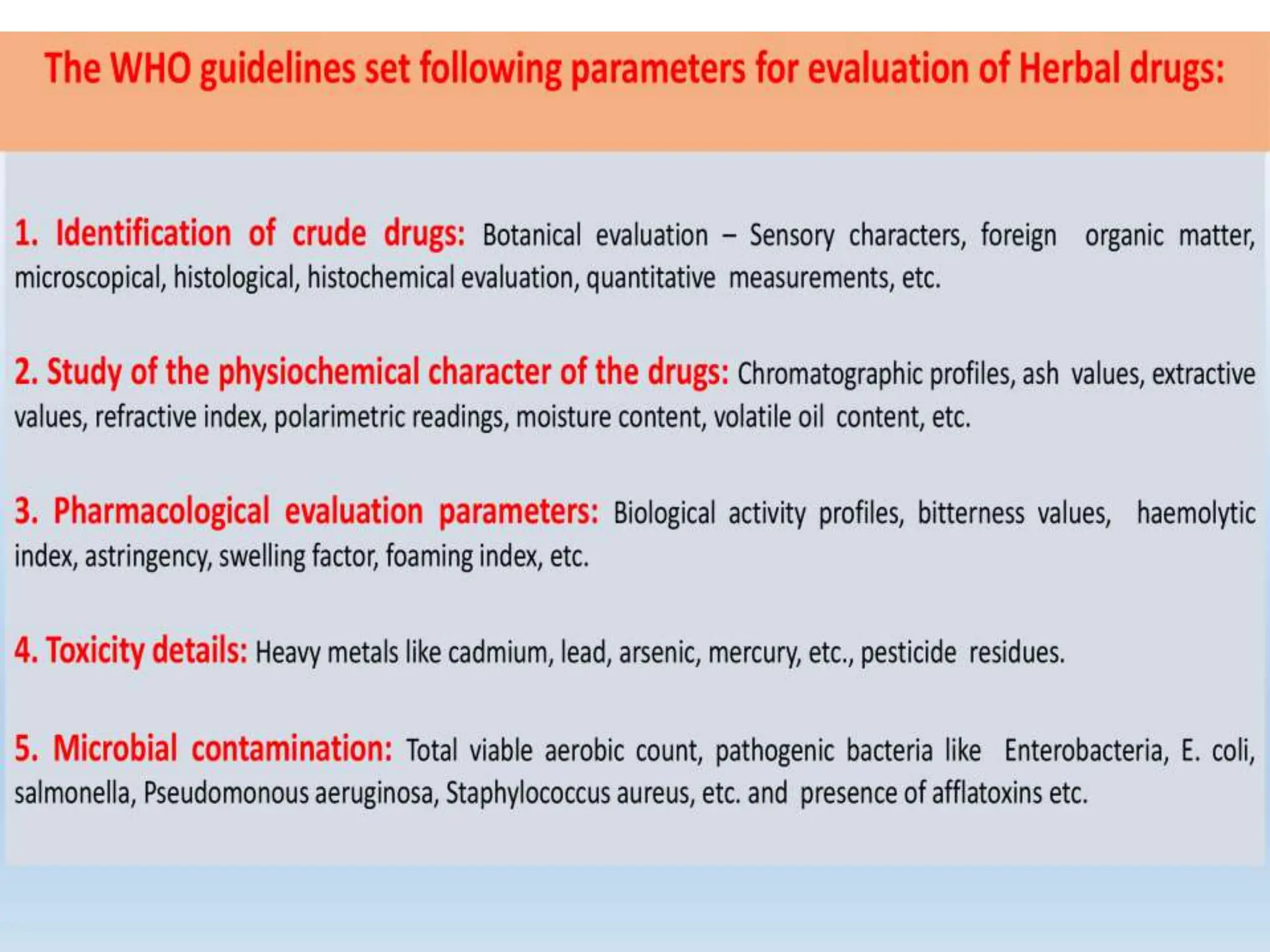 6.1. ICH and Who guidelines in quality control of crude drugs (2).pptx