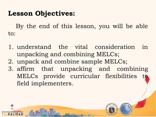 6.LDM Module 2 - Lesson 2 (Unpacking of MELC).pptx