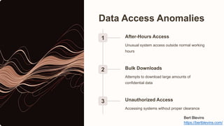 Insider Threat Indicators: Recognizing Signs of Potential Risks | PPT