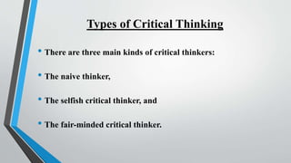 Critical Thinking power point presentation.pptx