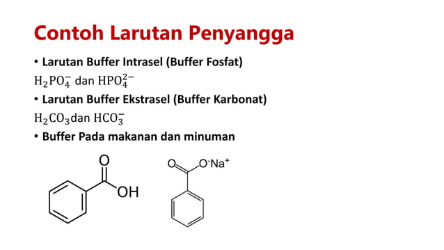 Slide Larutan Penyangga atau Larutan Buffer | PPTX
